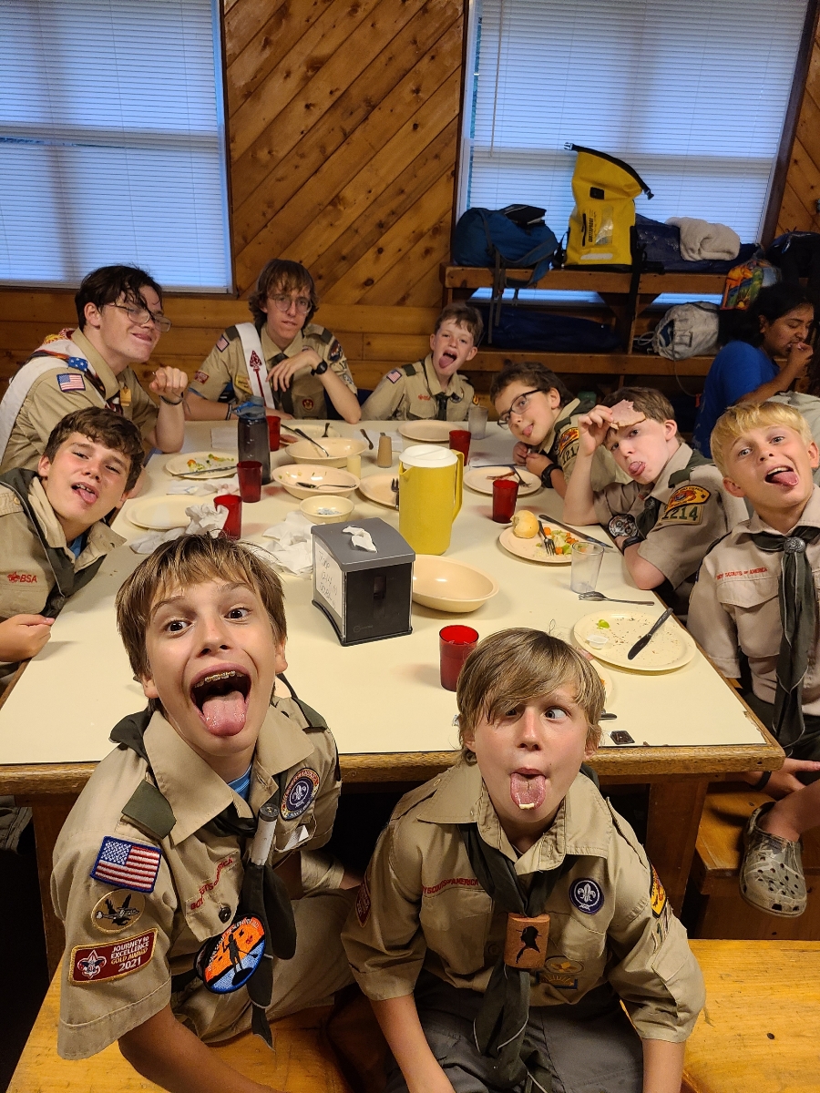 Troop 1214 Summer Camp at Camp Pipsico – Troop 1214