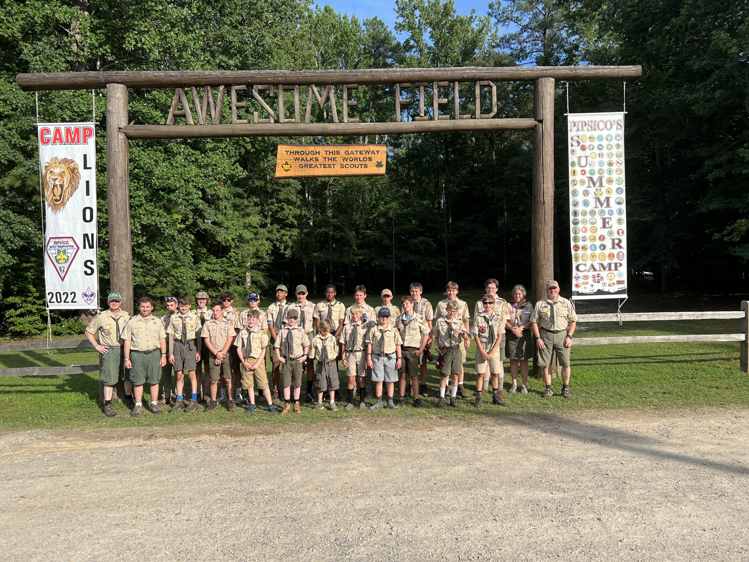Troop 1214 Summer Camp at Camp Pipsico – Troop 1214